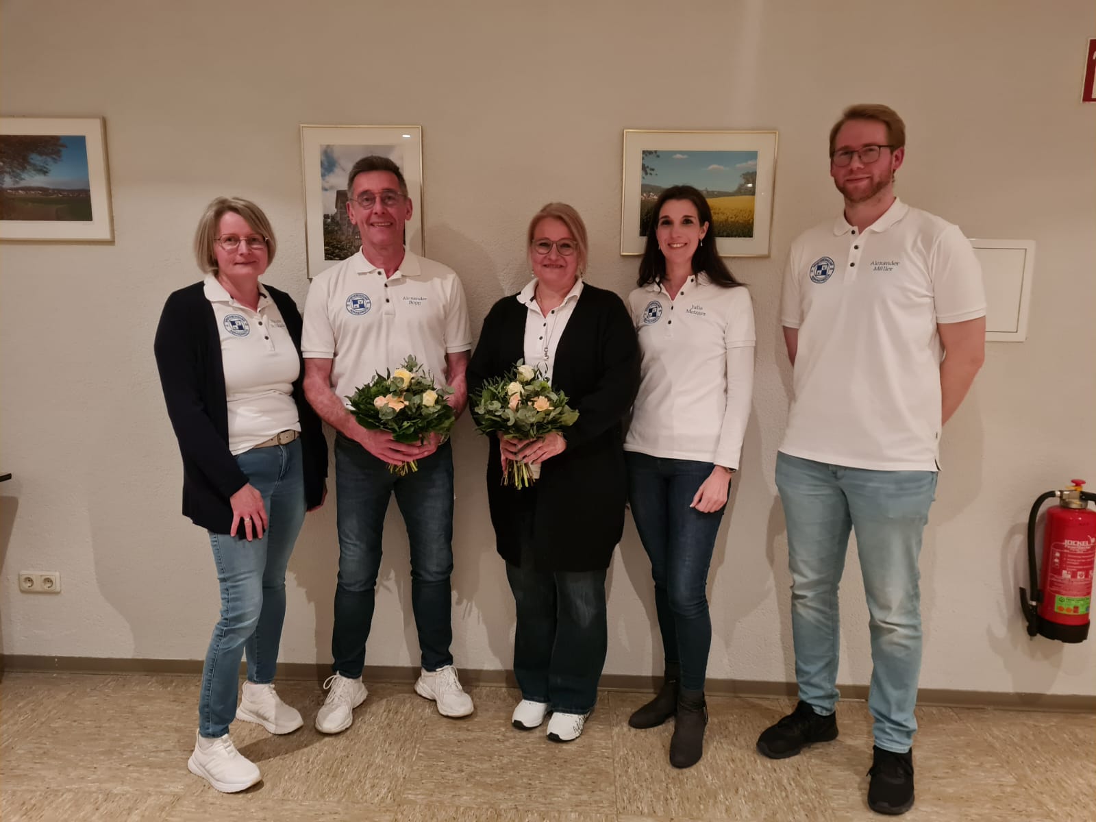 Alexander Bopp und Nicole Diehl wurden aus dem Vorstand verabschiedet ...