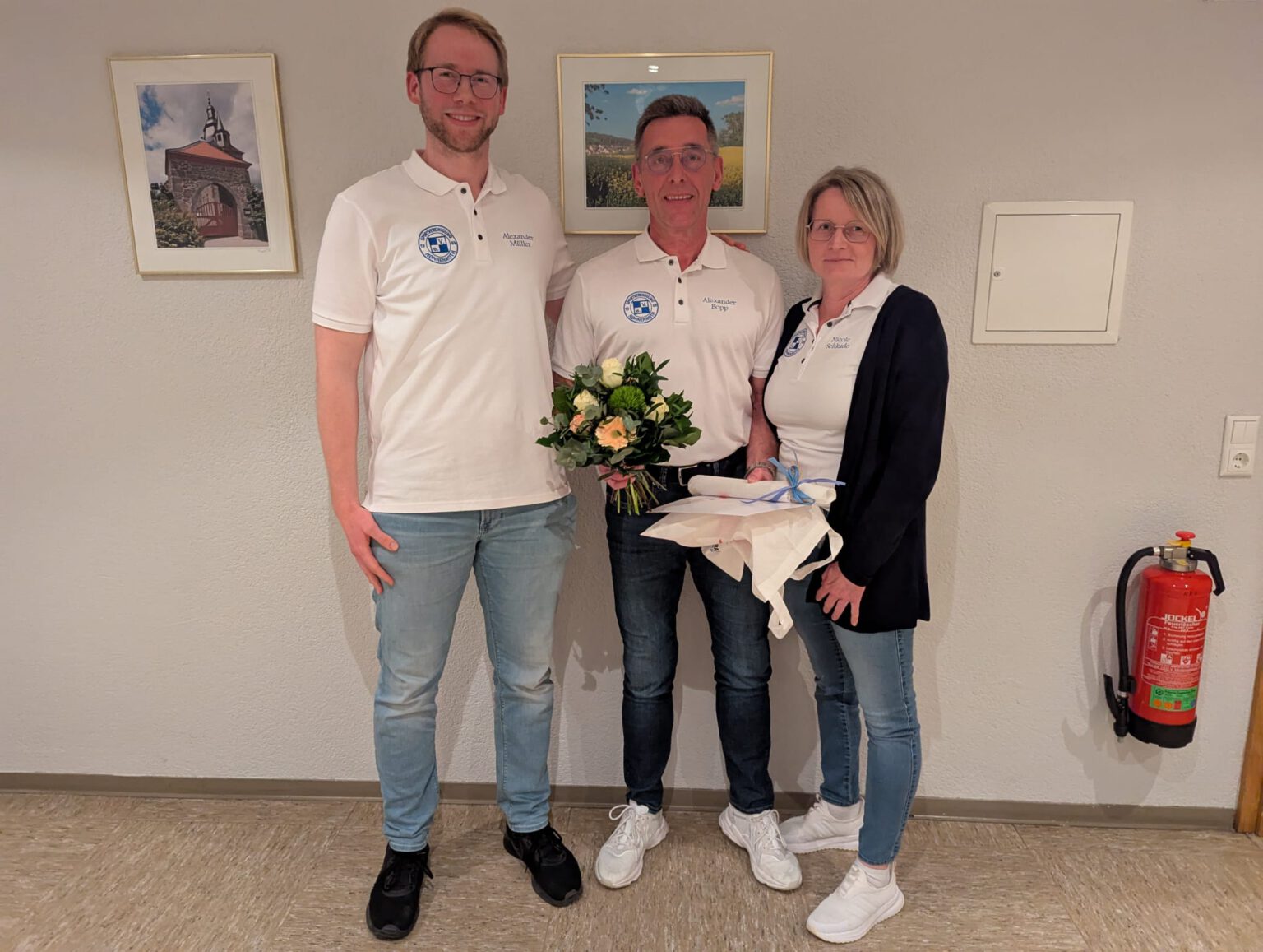 Alexander Bopp und Nicole Diehl wurden aus dem Vorstand verabschiedet ...